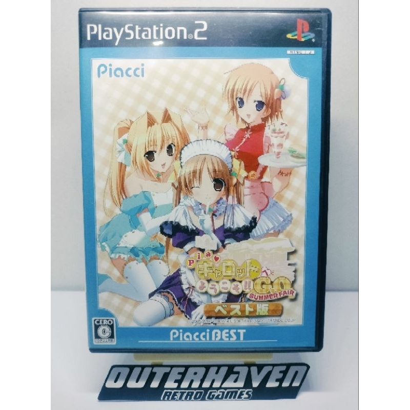 PS2 Pia Carrot E Youkoso G.O. Summer Fair NTSC J (Piacci Best) | Shopee Philippines