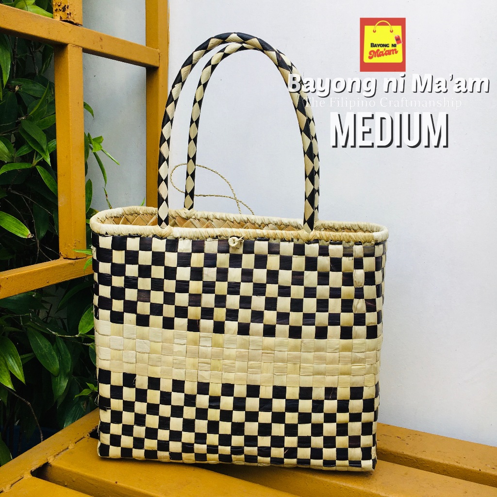BAYONG NI MA'AM: New! Classic Bayong Tote Bag || Design 13 || Native ...