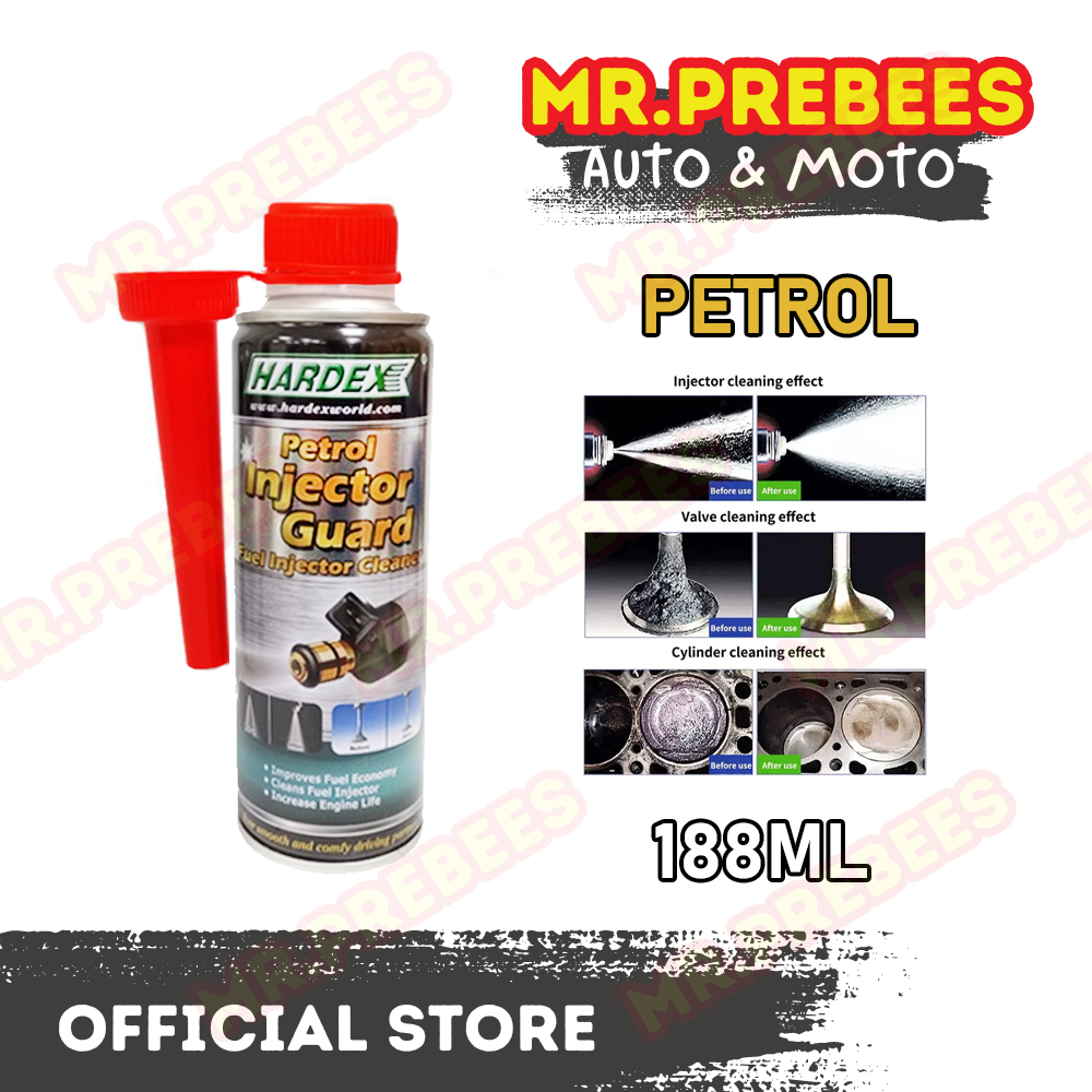 HARDEX Petrol Injector Guard 188ml (Fuel Injector Cleaner) | Shopee ...