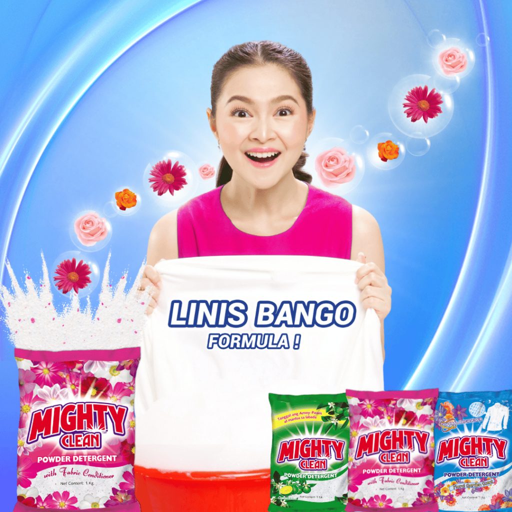 Mighty Clean Detergent Powder - Original Blue 1 Kilo - Hand & Machine ...