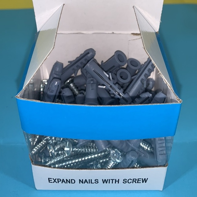 Tox ( The plastic expansion pipe) PVC ANCHOR/PVC TOX PIN | Shopee ...