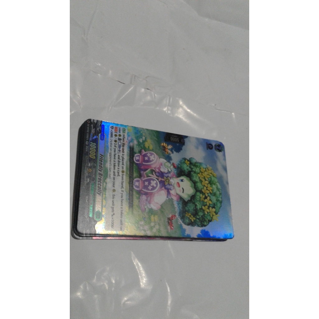 FRIENDLY BROCCOLLY VANGUARD CARD 1 ONE PIECE TCG ILLUSIONLESS STRIFE ...