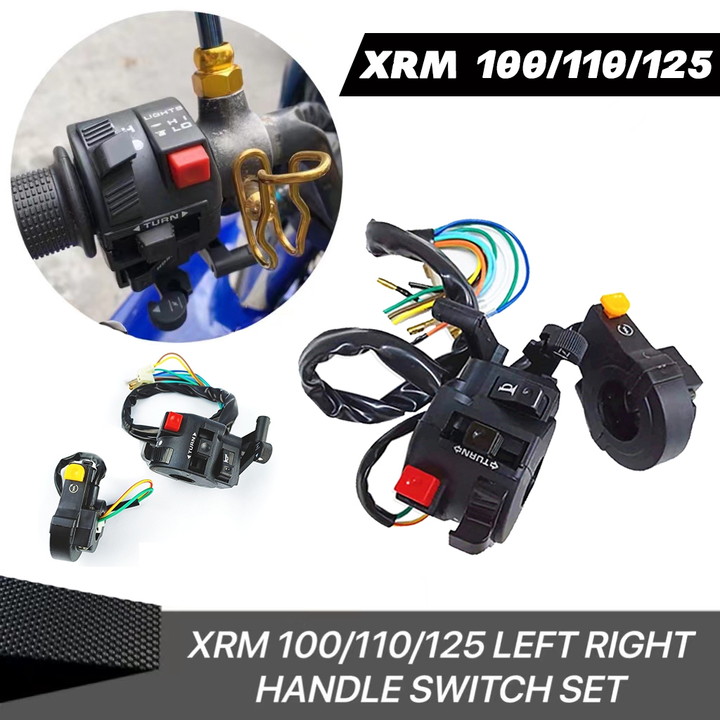 Domino Handle Switch Honda XRM / Handle Switch Set XRM100 / XRM110 ...
