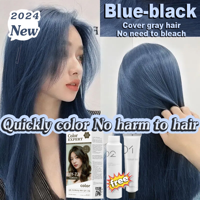 Hair dye natural organic hair dye with set no need to bleach hair cover ...