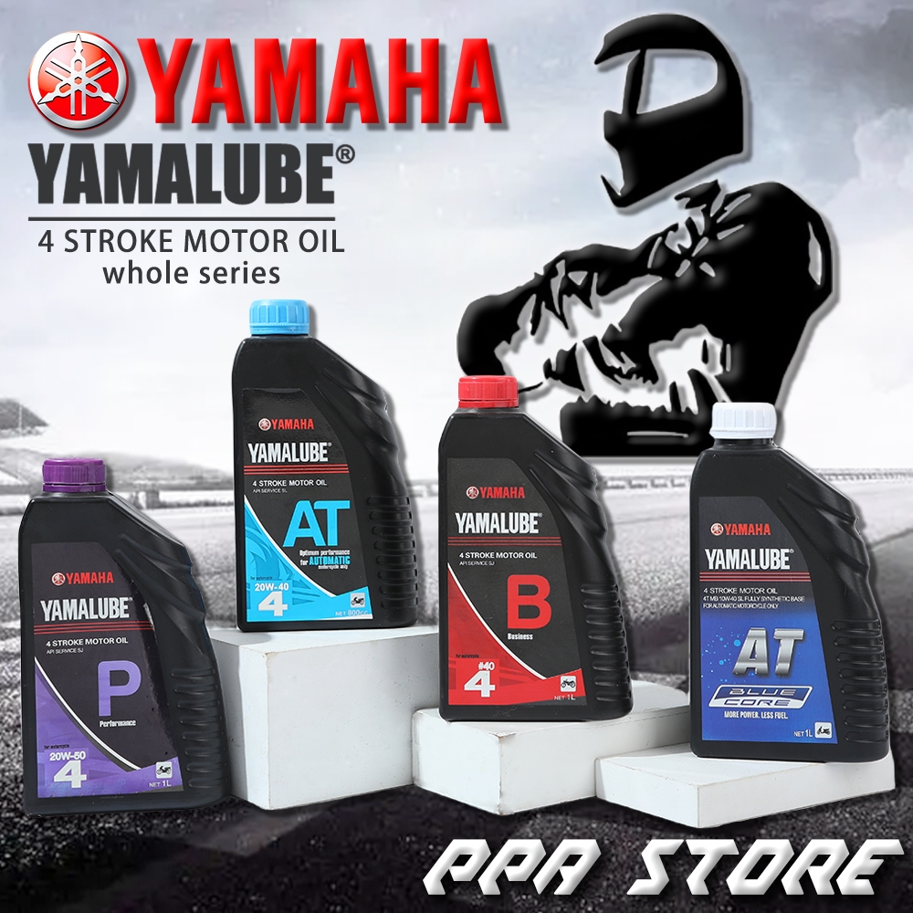 YAMAHA YAMALUBE 4Stroke Motor Oil 800ml-1l 10W40 SL Fully Synthetic For ...