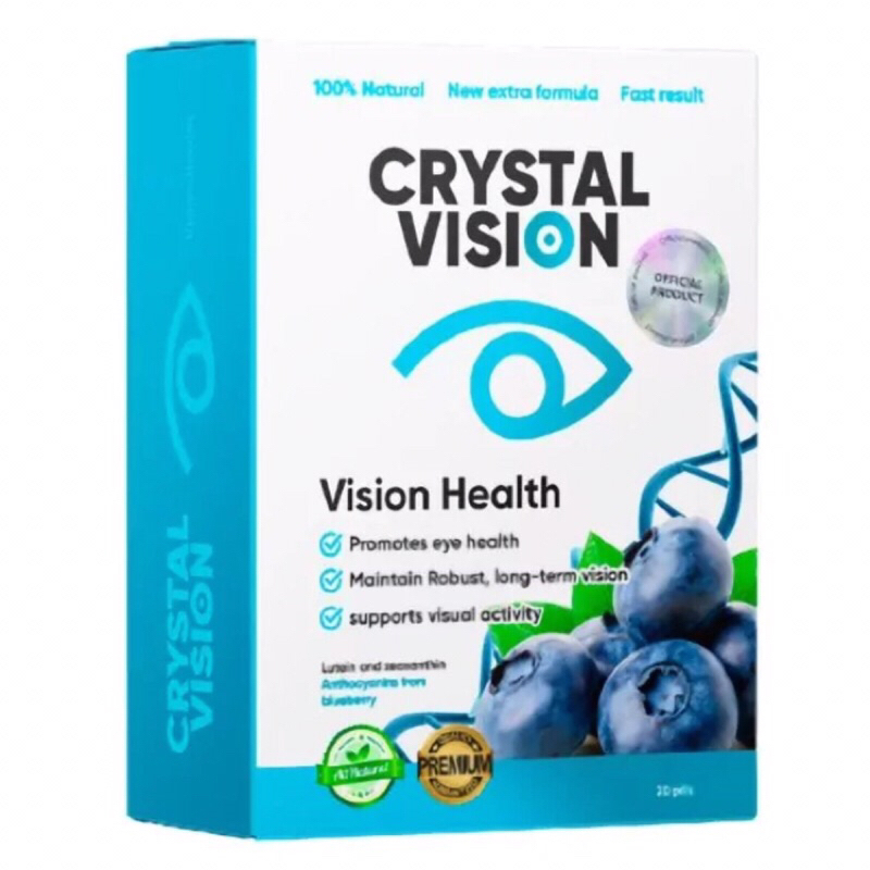 Crystal Vision Total Eye Care Solution | Shopee Philippines