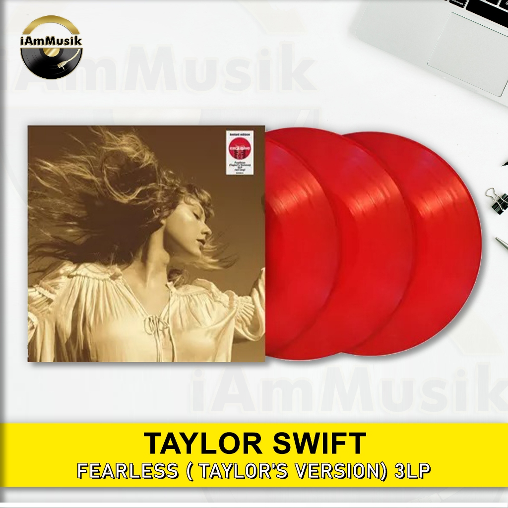 Sealed Taylor Swift Fearless Taylor S Version 3 Lp Limited