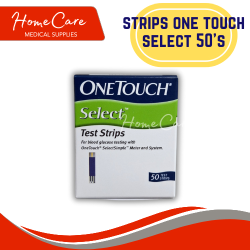 ONE TOUCH SELECT 50's | Glucose Strips, ONE TOUCH SELECT (50’s) 2026/01 ...