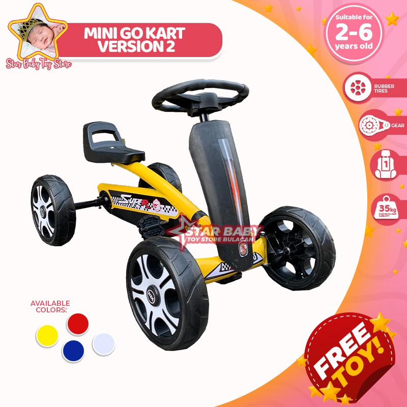 Star Baby Super Racing Pedal Type Kids Ride-on Mini Go Kart | Shopee ...