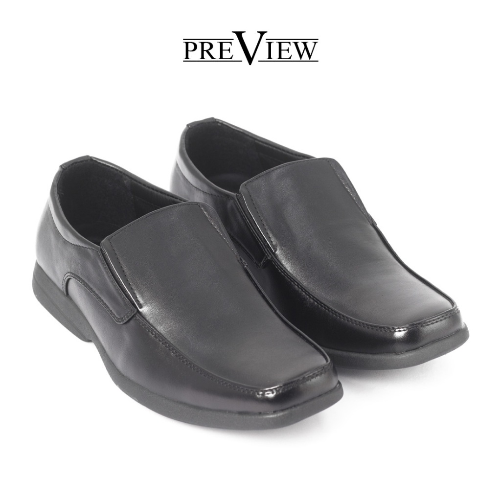 Preview Carlo Black Formal/School Shoes for Men | Shopee Philippines