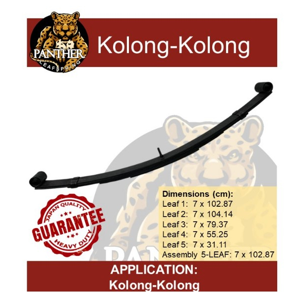 Molye / Leaf Spring ASSEMBLY for Kolong-Kolong (MATIBAY) | Shopee ...