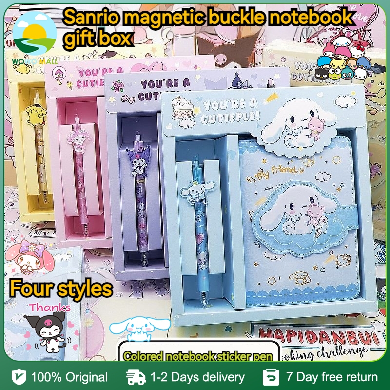 Sanrio Notebook Student Stationery Gift Box Cute School Supplies Girls ...