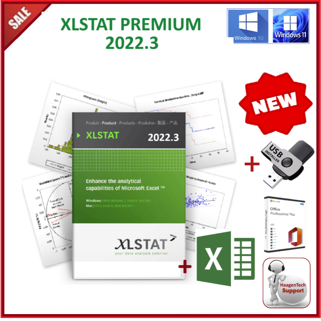 XLSTAT PREMIUM 2022.3.1 x64 [LIFETIME USE] NO EXPIRY | PREMIUM 100% ...
