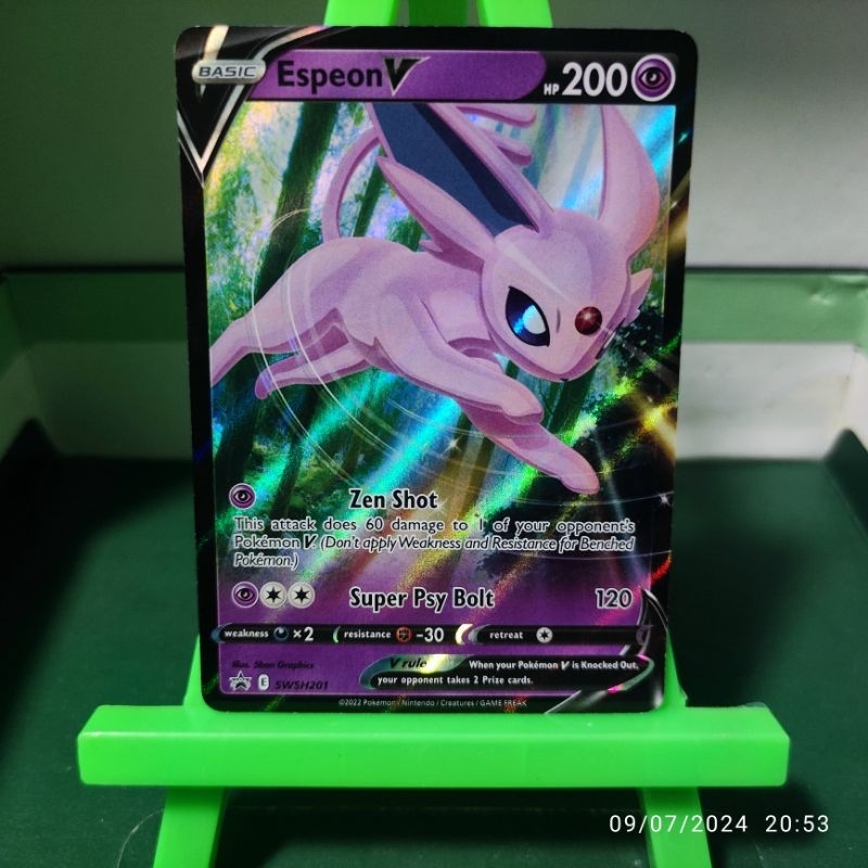 Pokemon TCG - Espeon V | Shopee Philippines
