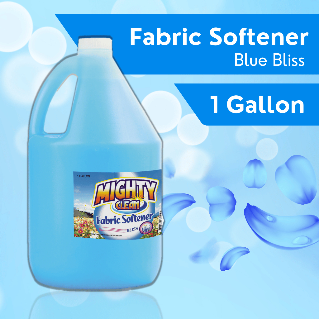 Mighty Clean Fabcon Blue Bliss - FS Blue 1 GALLON | Shopee Philippines