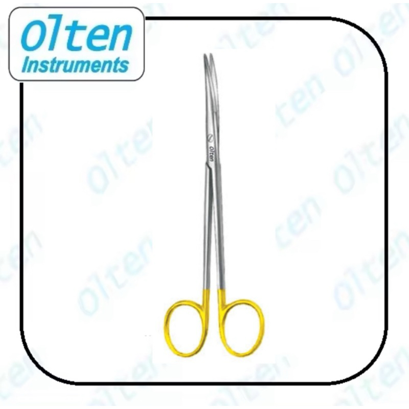 Metzenbaum Dissecting Scissors Metz TC Gold Handle OLTEN INSTRUMENTS ...