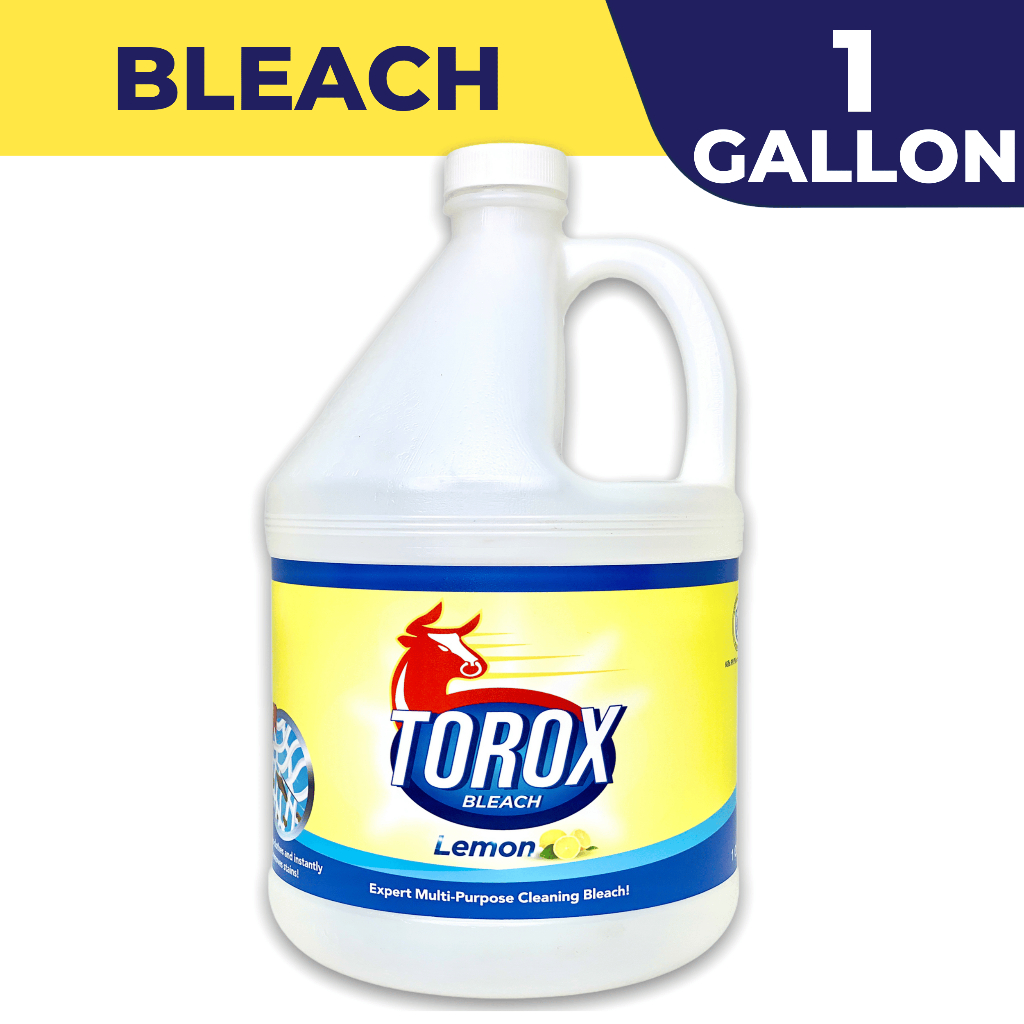 Torox Bleach Lemon Scent GALLON - TOROX LEMON GALLON | Shopee Philippines