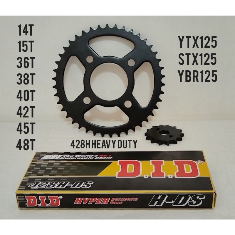 YTX STX YBR 125 RS100 RS110 JAPAN MADE HYBREED TYPE RUSTPROOF HEAVY ...