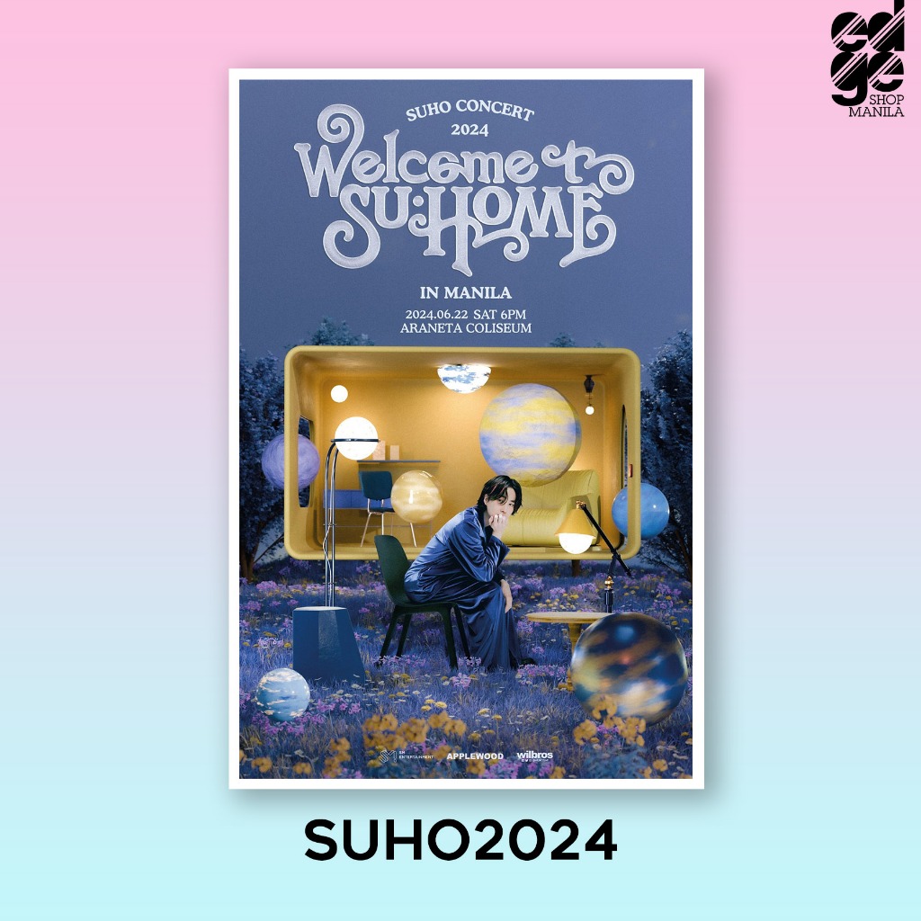 SUHO IN MANILA Concert Posters ( 305mm x 470mm ) | Shopee Philippines