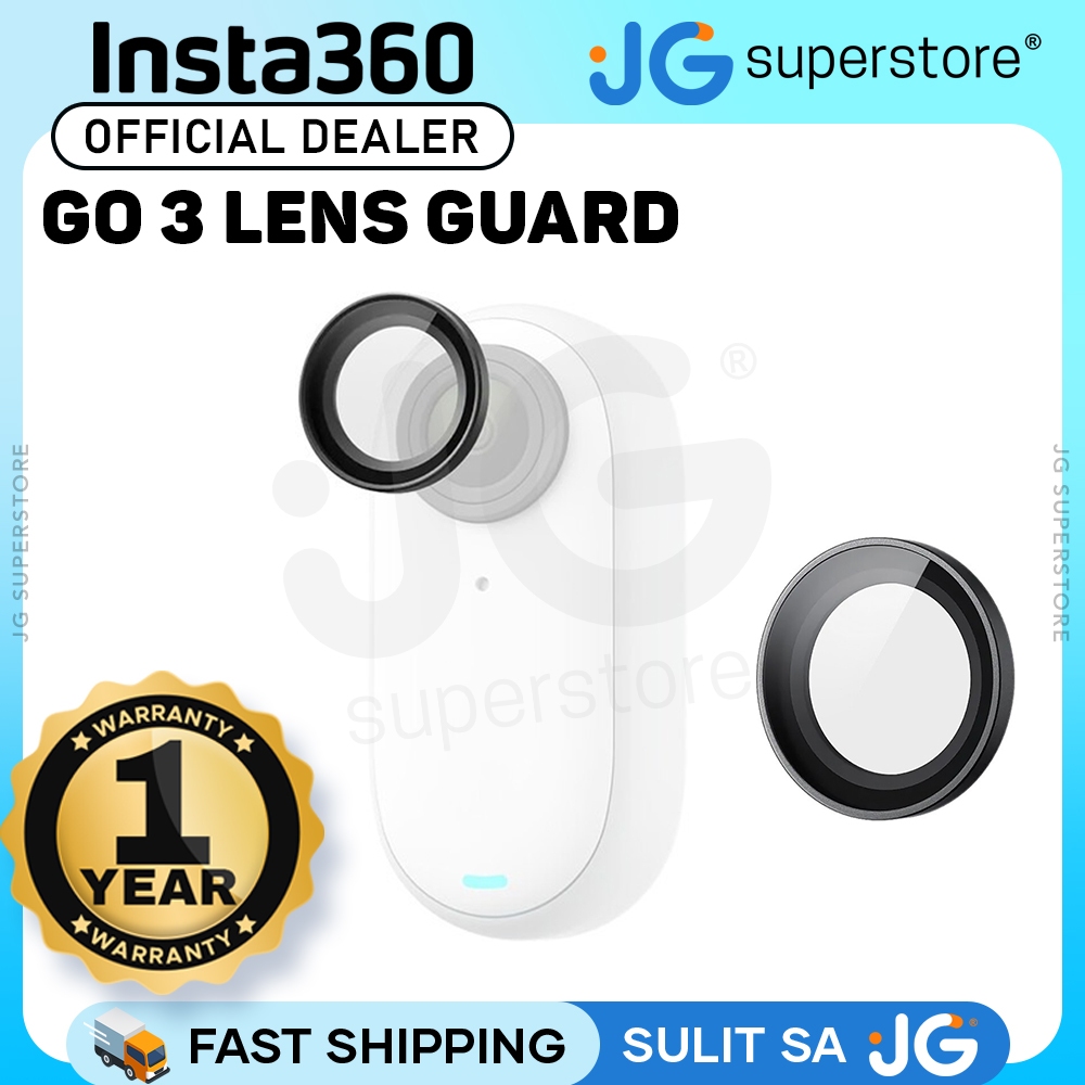 Insta360 2-Pieces Lens Protector for GO 3 Tiny Action Camera with Anti ...