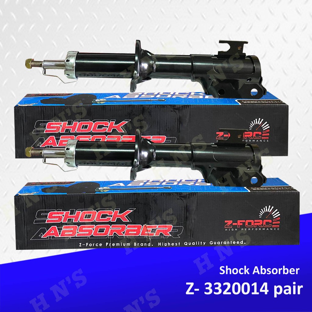 Z-Force Shock Absorber for Mitsubishi Mirage G4 (2014 - 2021) Set of 2 ...