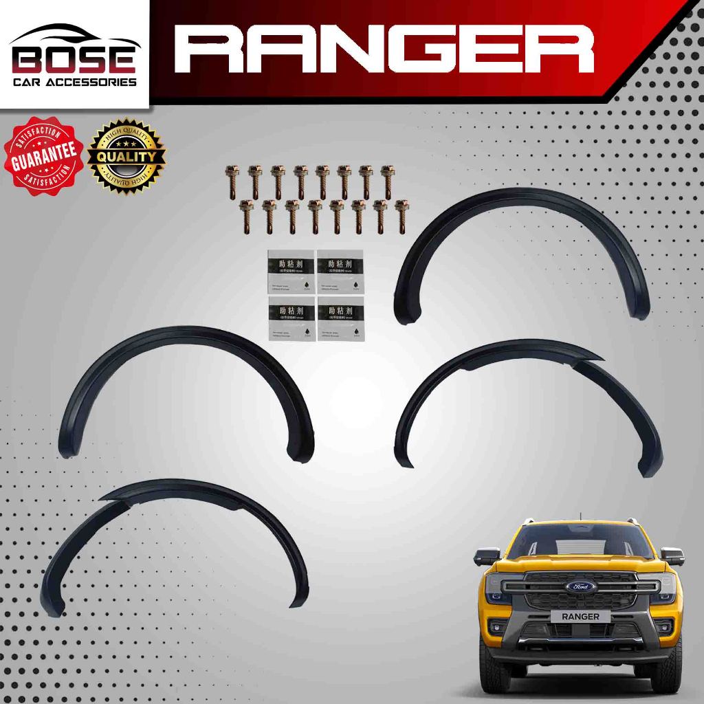 Fender Flare for Ford Ranger T6 2012 - 2015 / T7 / T8 2016 - 2025 Slim ...