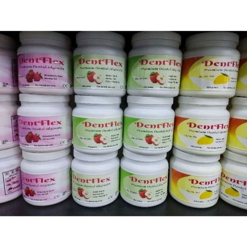 Dentflex Premium Dental Alginate (Strawberry, Apple and Mango Scent ...