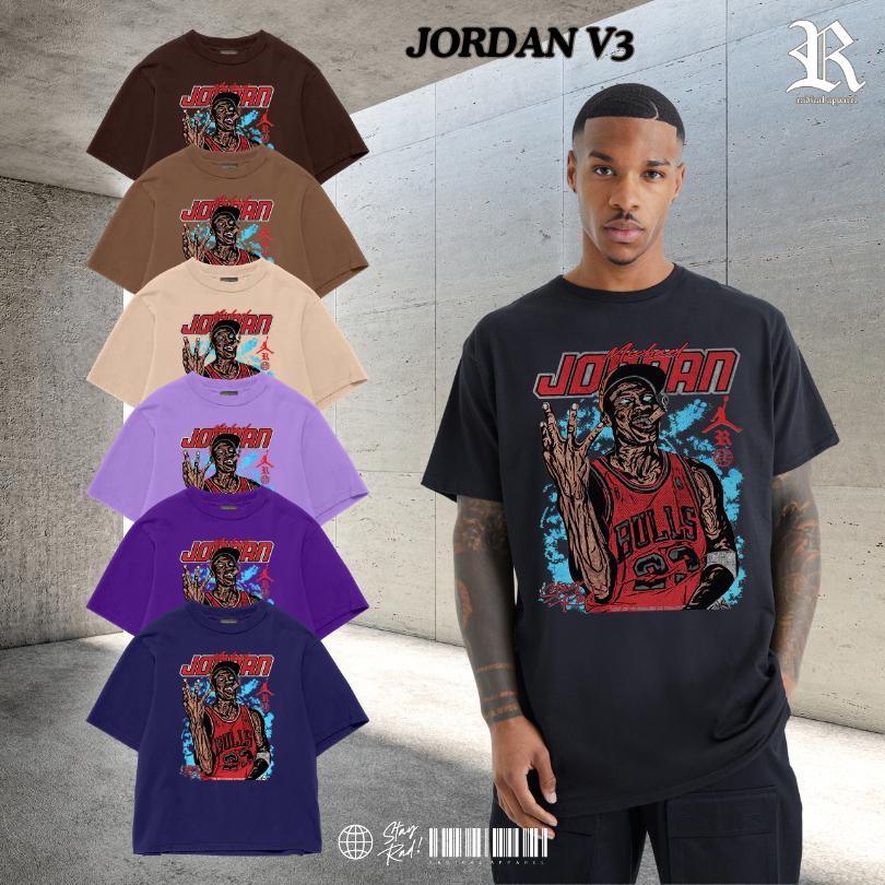 JORDAN V3 MICHAEL JORDAN BOOTLEG TSHIRT NBA SHIRT BULLS HYPEBEAST ...