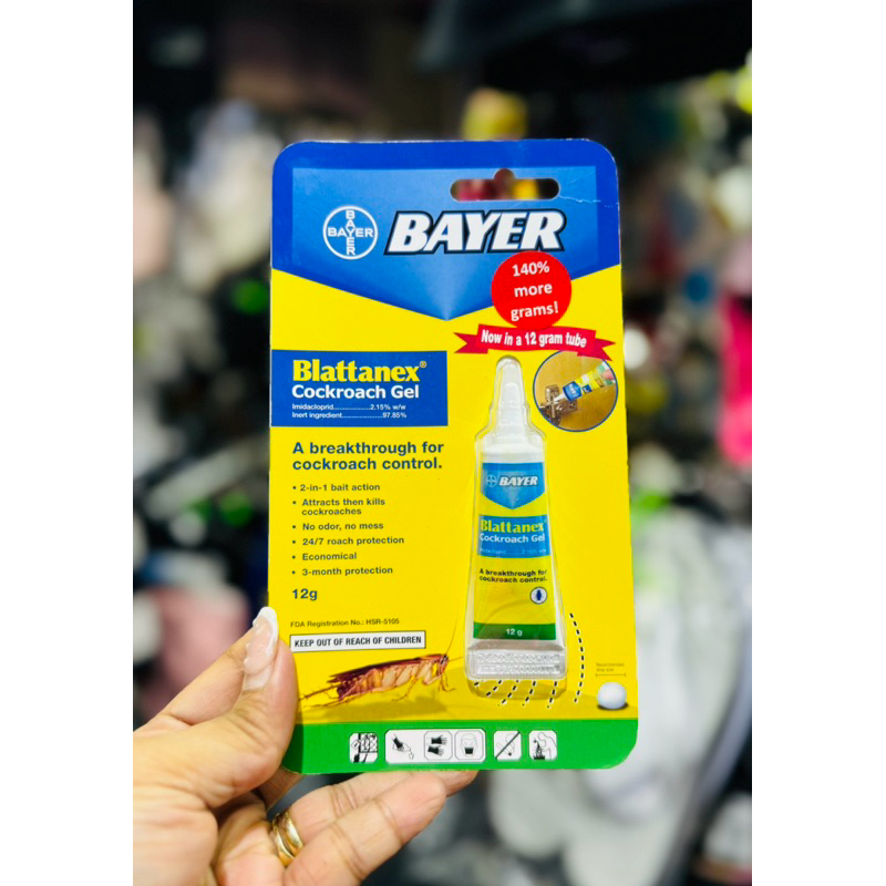 BAYER BLATTANEX COCKROACH GEL12g | Shopee Philippines