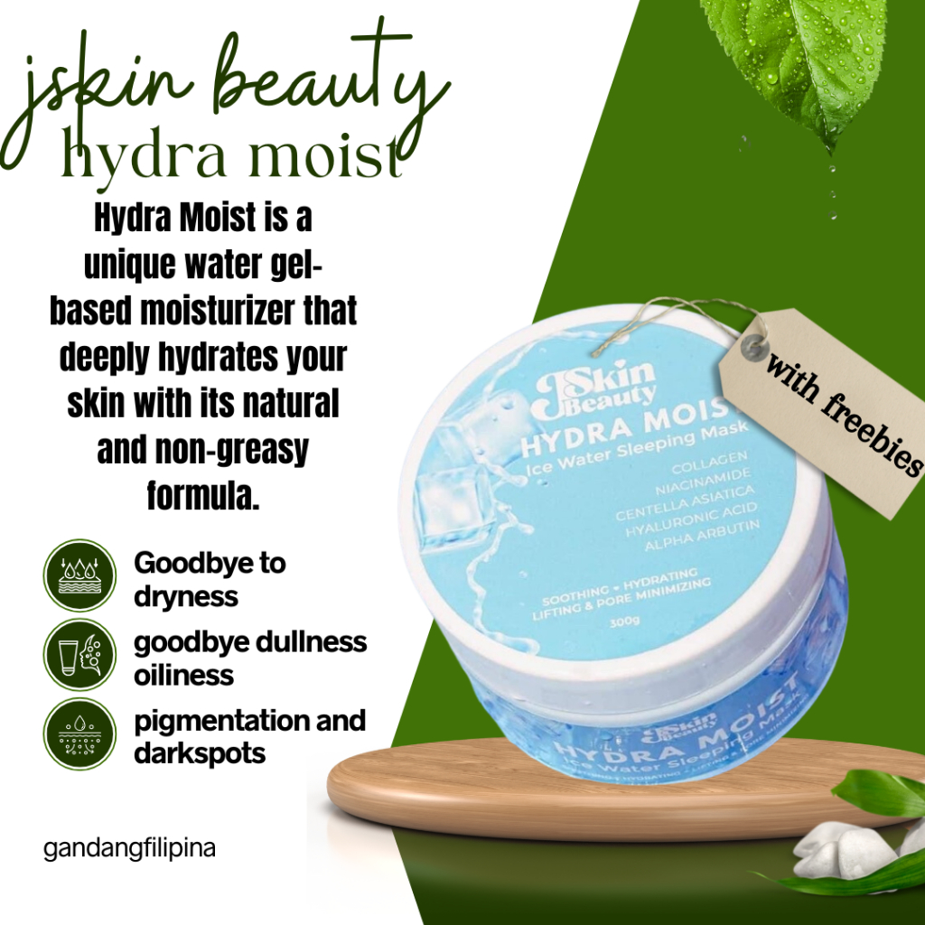 JSkin Beauty Hydra Moist Ice Water Sleeping Mask, 300g | Shopee Philippines