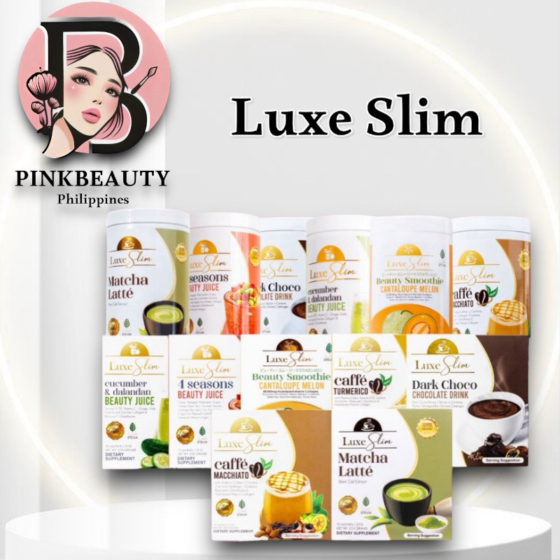 LUXE SLIM Beauty Juice / Coffee (4 Seasons, Cucumber, Macchiato ...