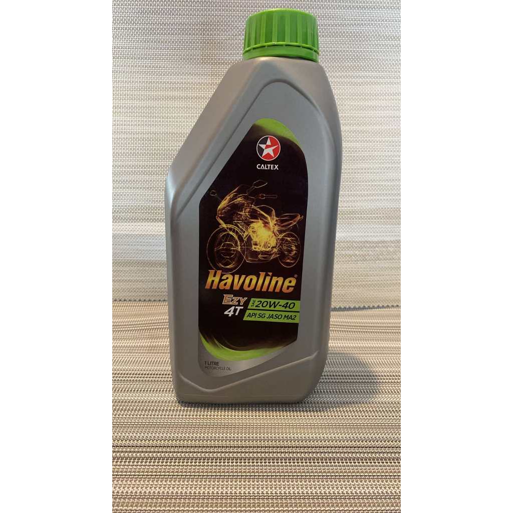HAVOLINE EZY 20W-40 4T API SG JASO M2 1L | Shopee Philippines