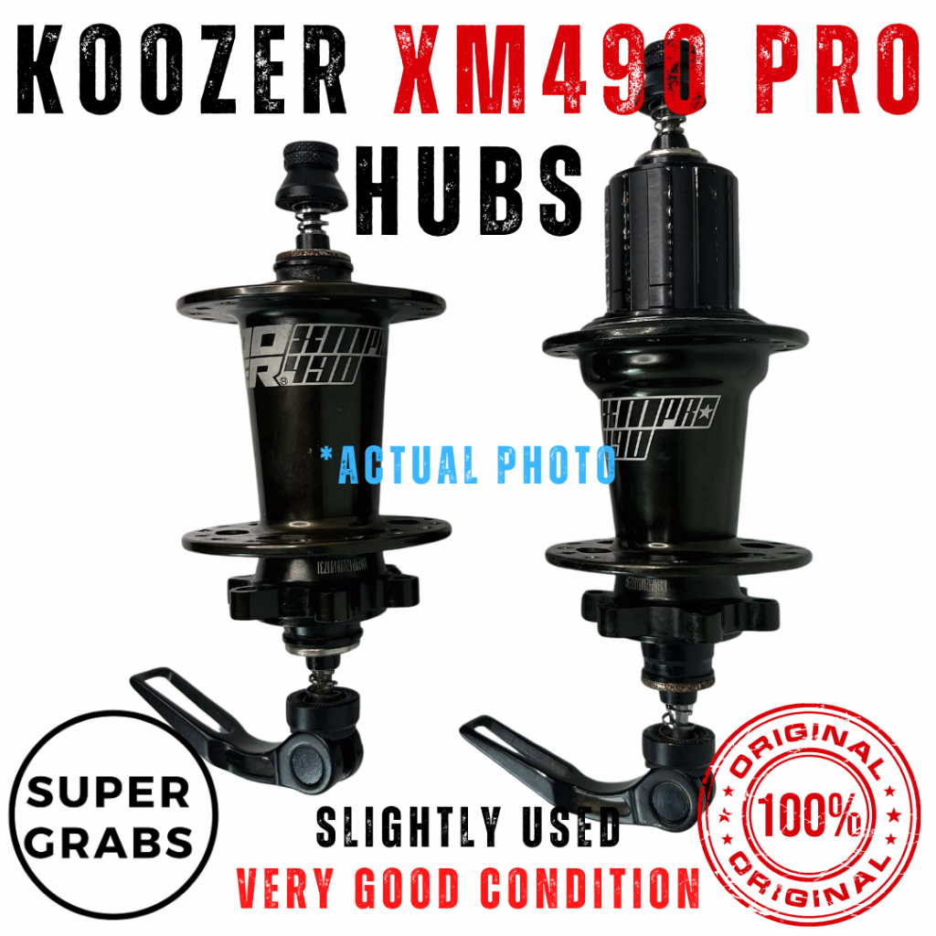 Koozer XM490 PRO 32 Holes 6 Pawls Quick Release QR Sealed Bearing ...