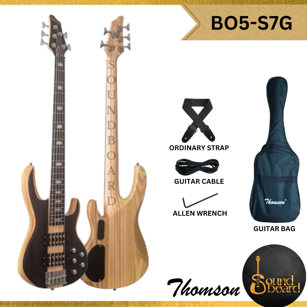 THOMSON BO5-S7G 5 String Active Bass Guitar | Shopee Philippines