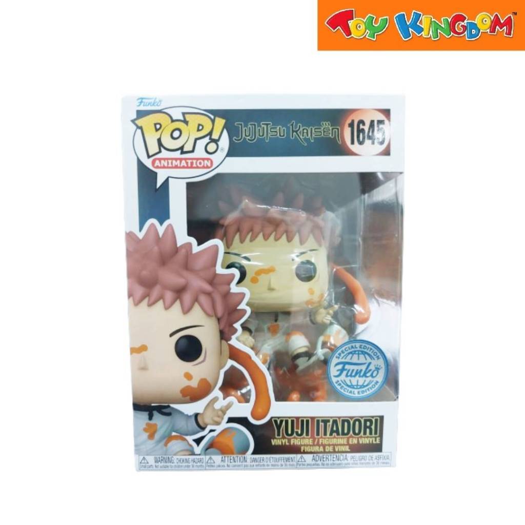 Funko Pop! Animation Jujutsu Kaisen Yuji Itadori (Painting) Vinyl ...