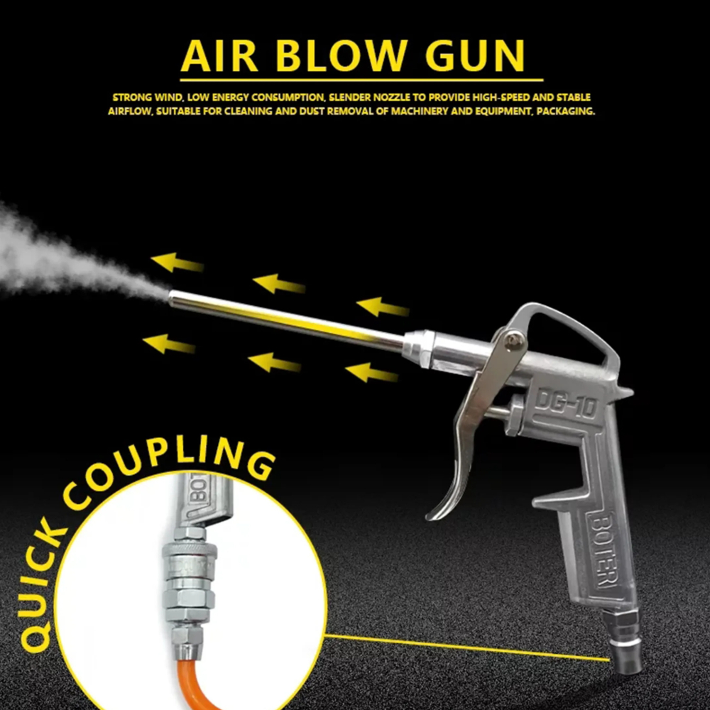 Portable Air Pressure Spray Gun For Cleaning Air Compressor Cleaning ...