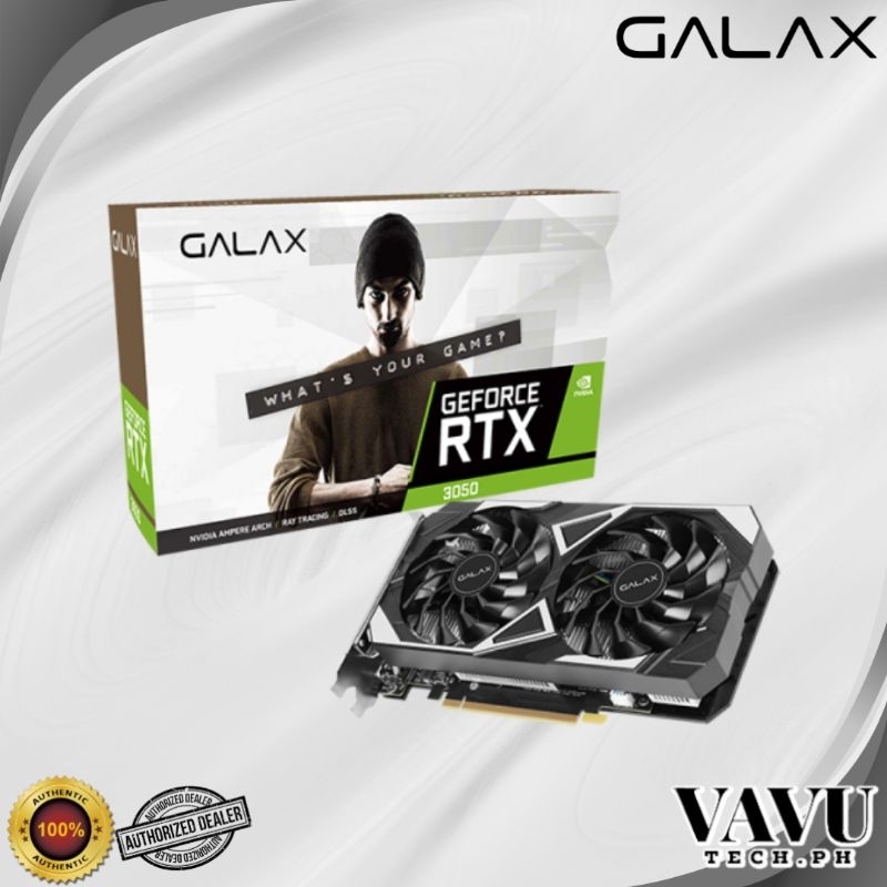 Galax Geforce RTX 3050 Ex 6GB GDDR6 Video Graphics Card | Shopee ...