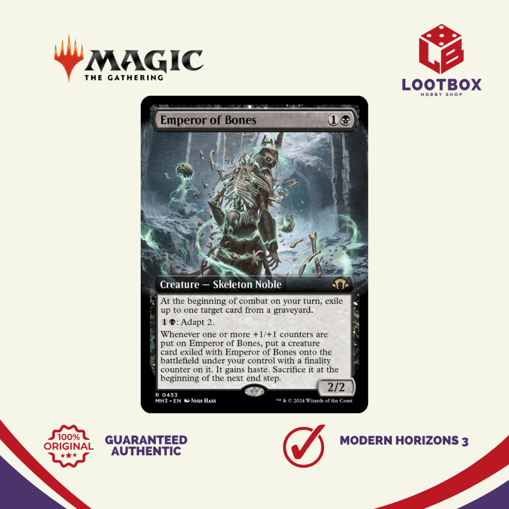 Magic the Gathering: Emperor of Bones (Rare) - Modern Horizons 3 ...