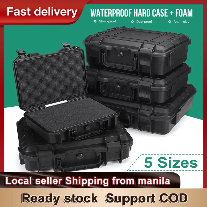 Waterproof Portable Hard Carry Protective Tool Case Shockproof Storage ...