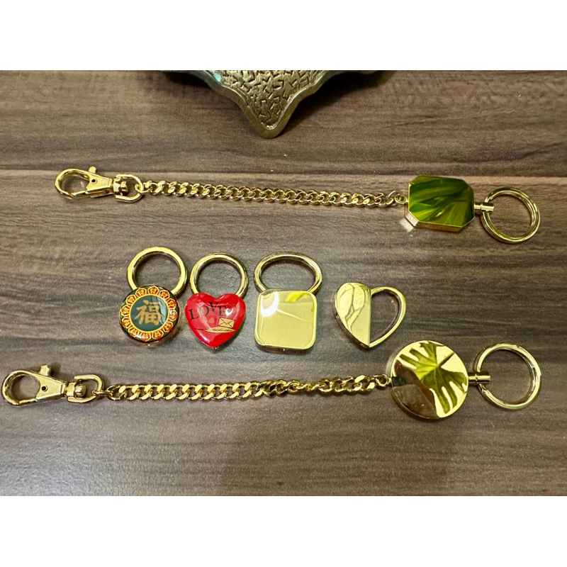 Assorted Gold Plated Keychain | Shopee Philippines