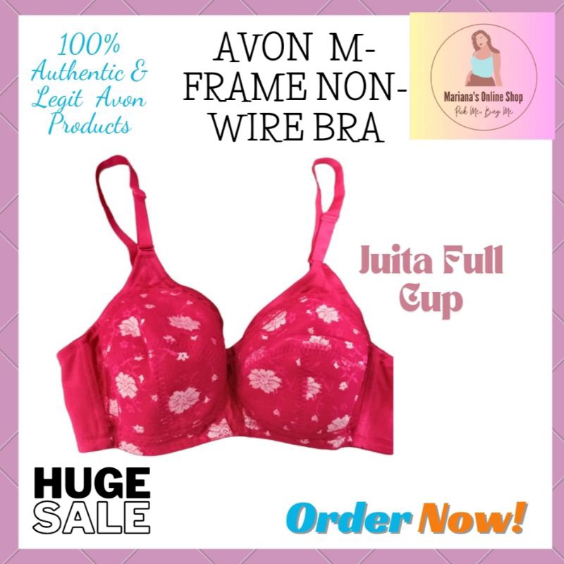 AVON M-FRAME NON-WIRE & UNDERWIRE BRA | Shopee Philippines
