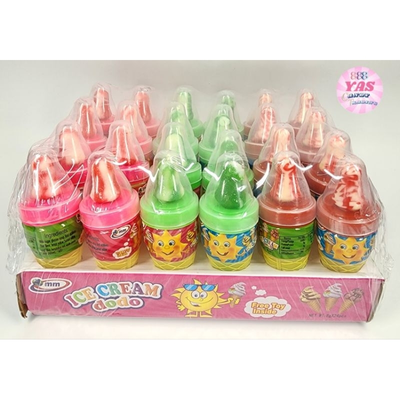24pcs ICE CREAM DODO CANDY/ loot bag fillers / paninda / giveaways ...