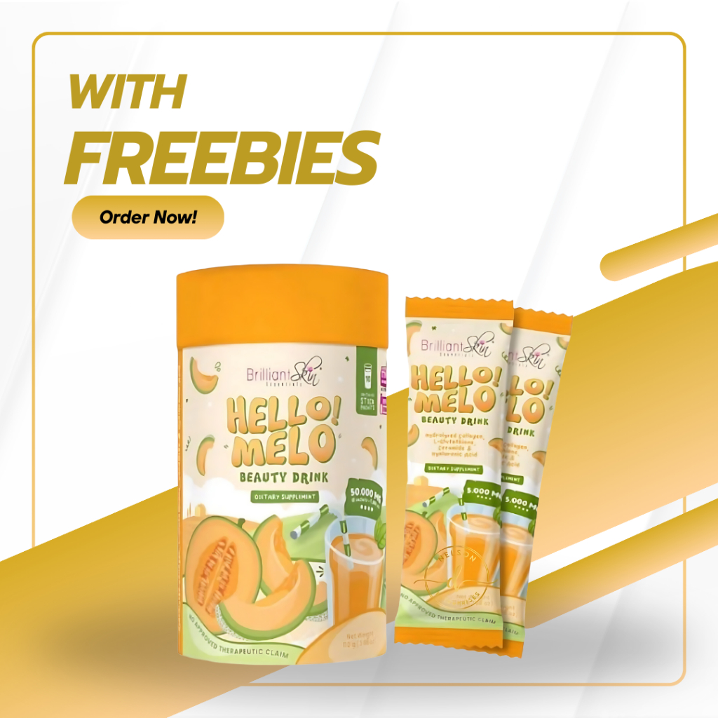 Brilliant Skin Hello Melo Beauty Drink 10 Sachets Melon Collagen L ...