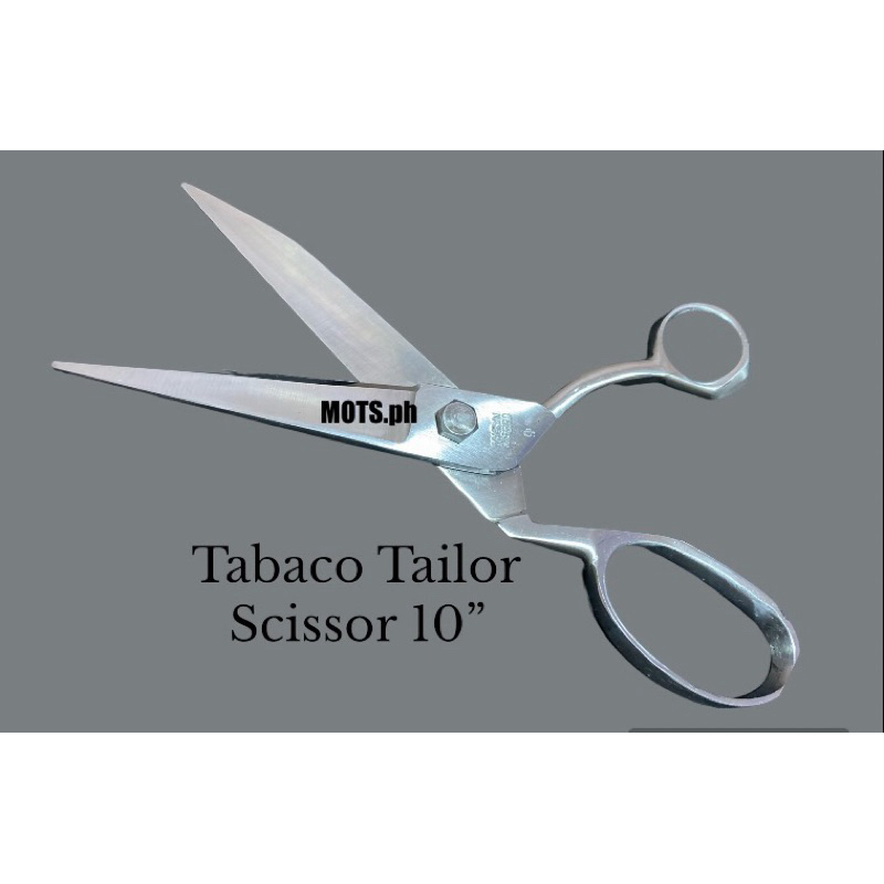 tailor scissor tabaco asero made sewing scissor 7”,8”,9”,10” | Shopee ...