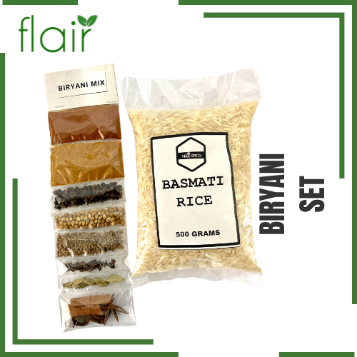BIRYANI MIX MASALA & 500G BASMATI RICE | Shopee Philippines