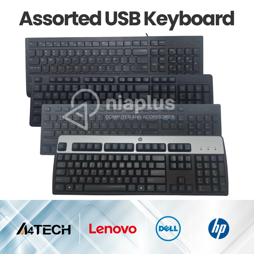 Used Branded USB Keyboard | Shopee Philippines