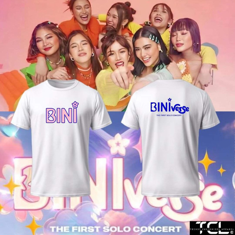 BINI Customized shirt Biniverse Bloom Shirt | Shopee Philippines