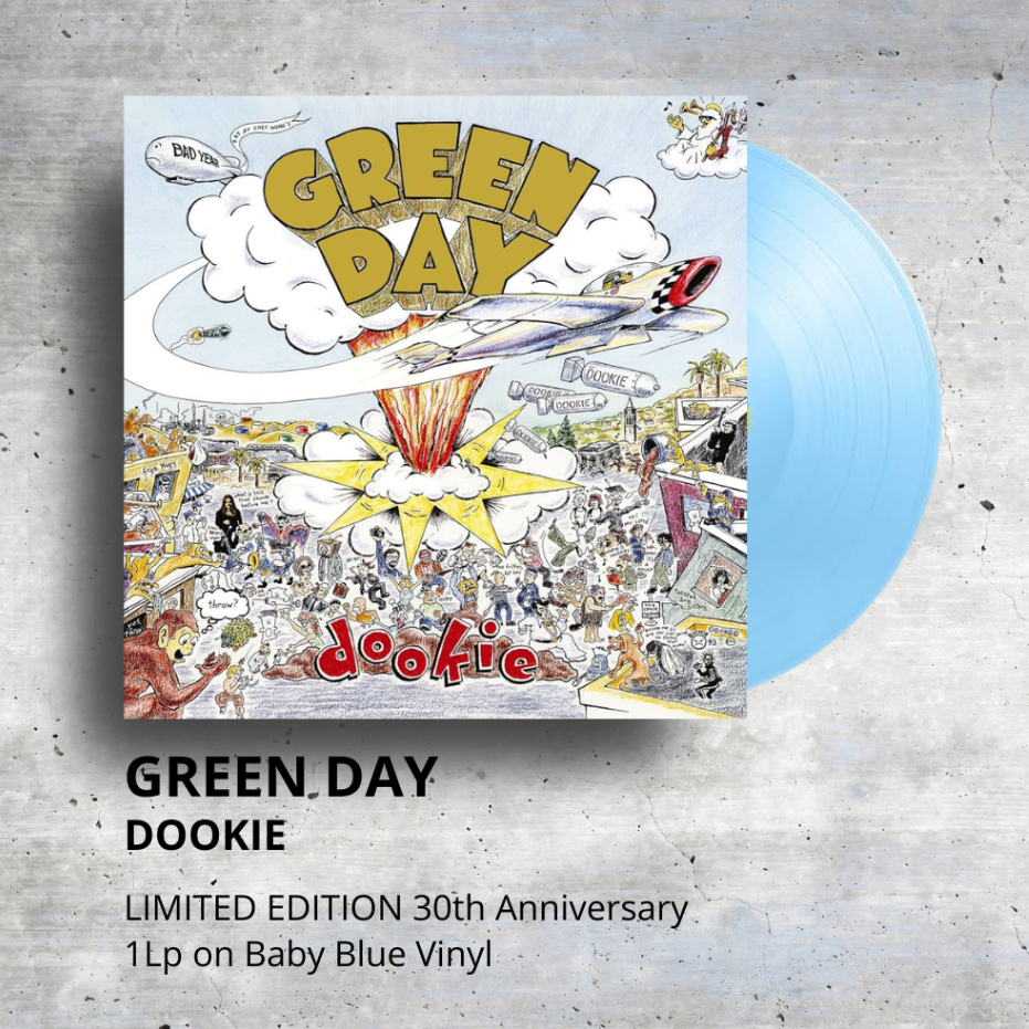 Green Day - Dookie 30th Anniversary | Brand-New & Sealed | Vinyl Records | Slipmat Records ...