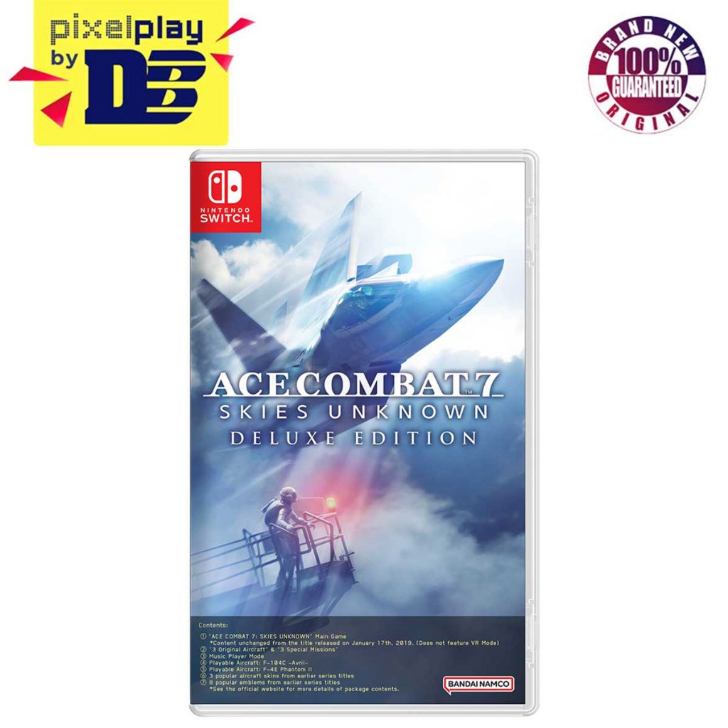 Nintendo Switch Ace Combat 7 Skies Unknown Deluxe Edition (Asian ...