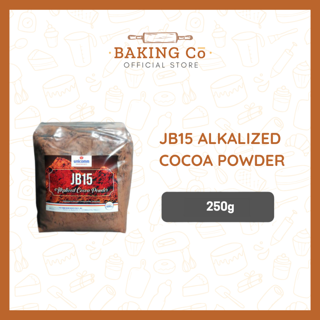 JB15 Alkalized Cocoa Powder - 250g | 500g | 1kg | Shopee Philippines